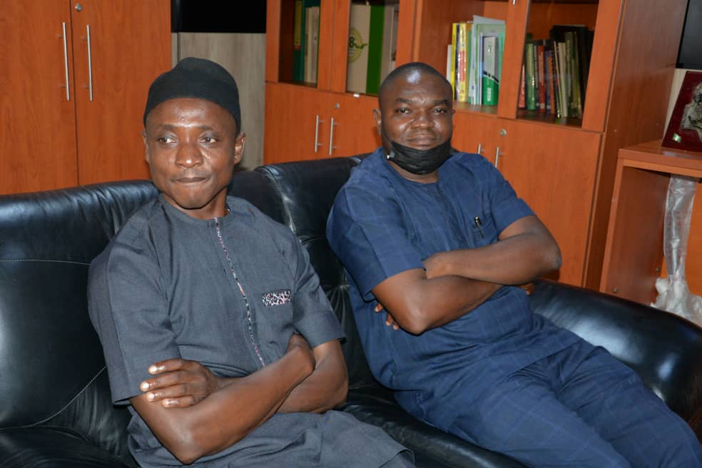 NAEC DELEGATION VISITS NEW PERM. SECRETARY, OSGF - Welcome